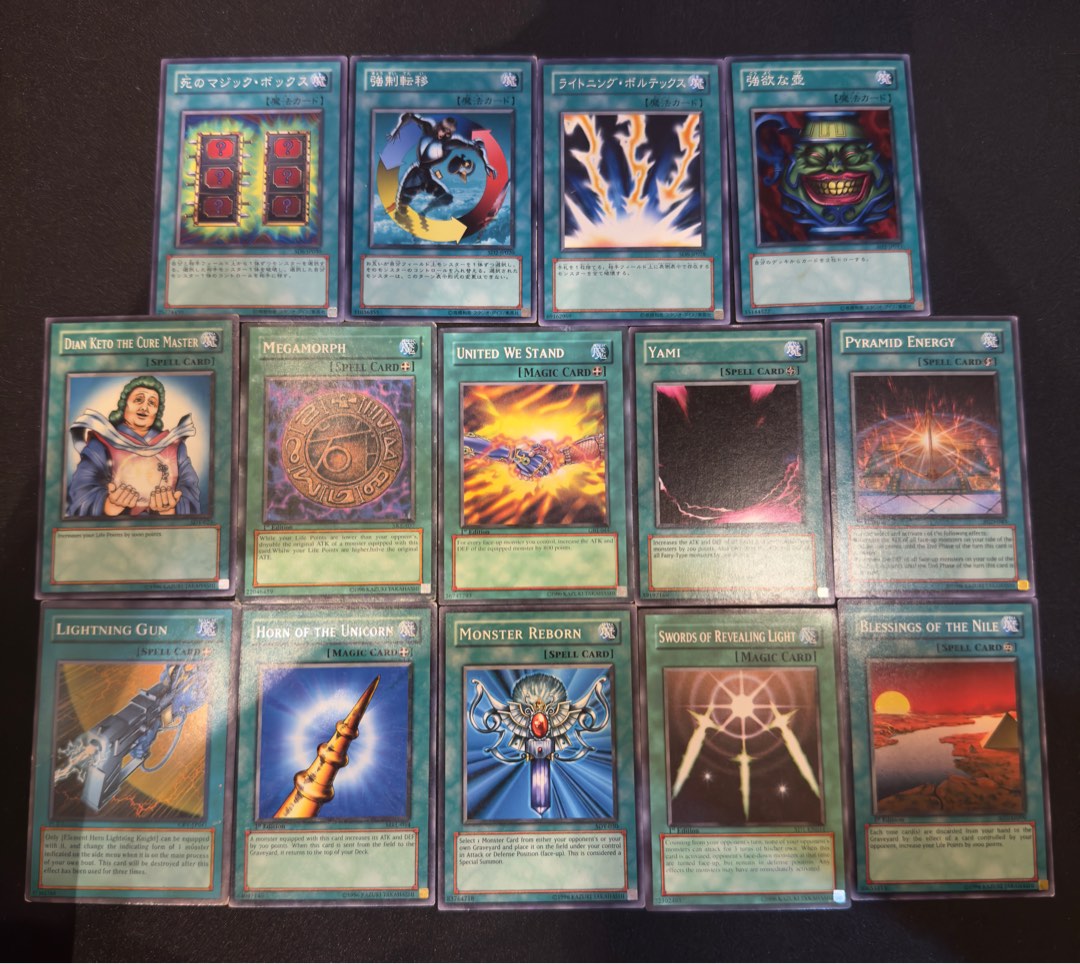 Yu-Gi-Oh: Magic Cards (Japanese, Vintage), Hobbies & Toys, Toys & Games ...