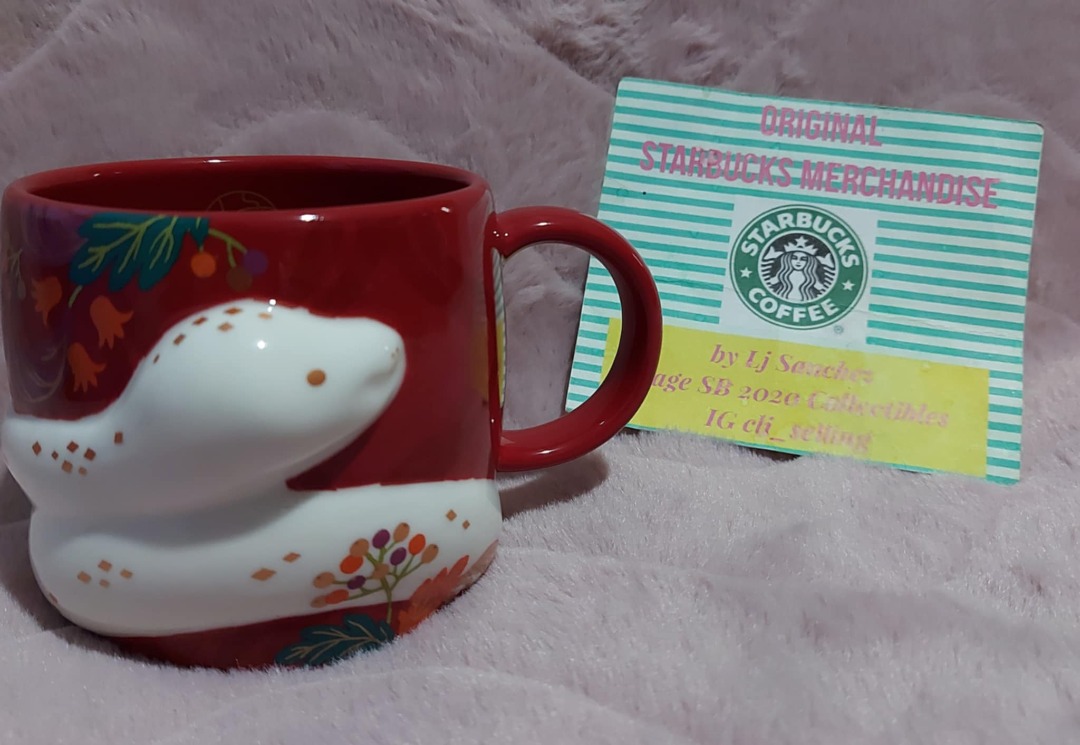 2025_STARBUCKS Year of the Snake Mug, Furniture & Home Living, Home ...