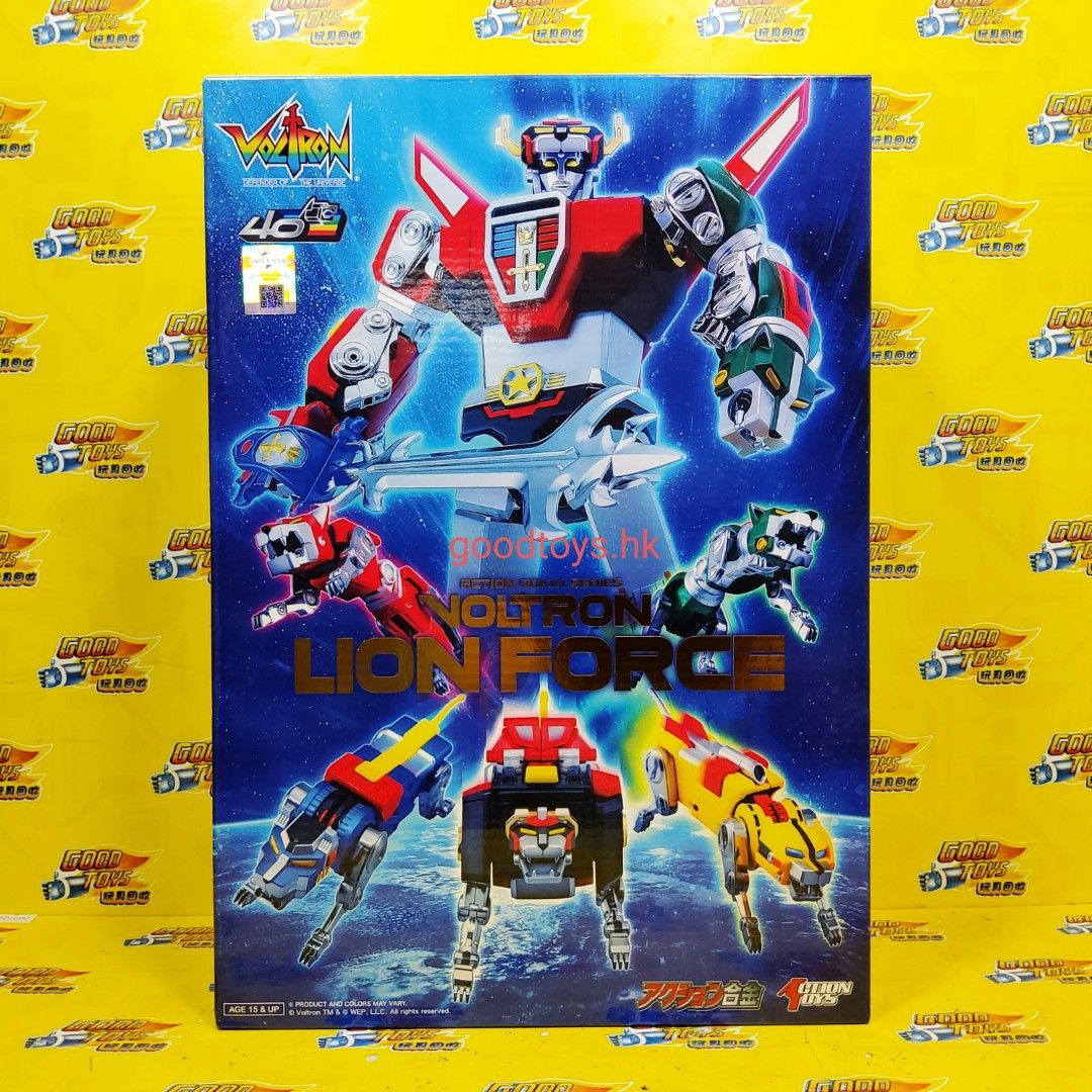內全新 ACTION TOYS ACTION GOKIN SERIES VOLTRON LION FORCE 超合金 百獸王 金剛戰神, 興趣 ...