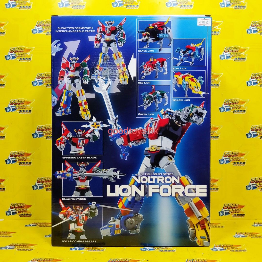 內全新 ACTION TOYS ACTION GOKIN SERIES VOLTRON LION FORCE 超合金 百獸王 金剛戰神, 興趣 ...