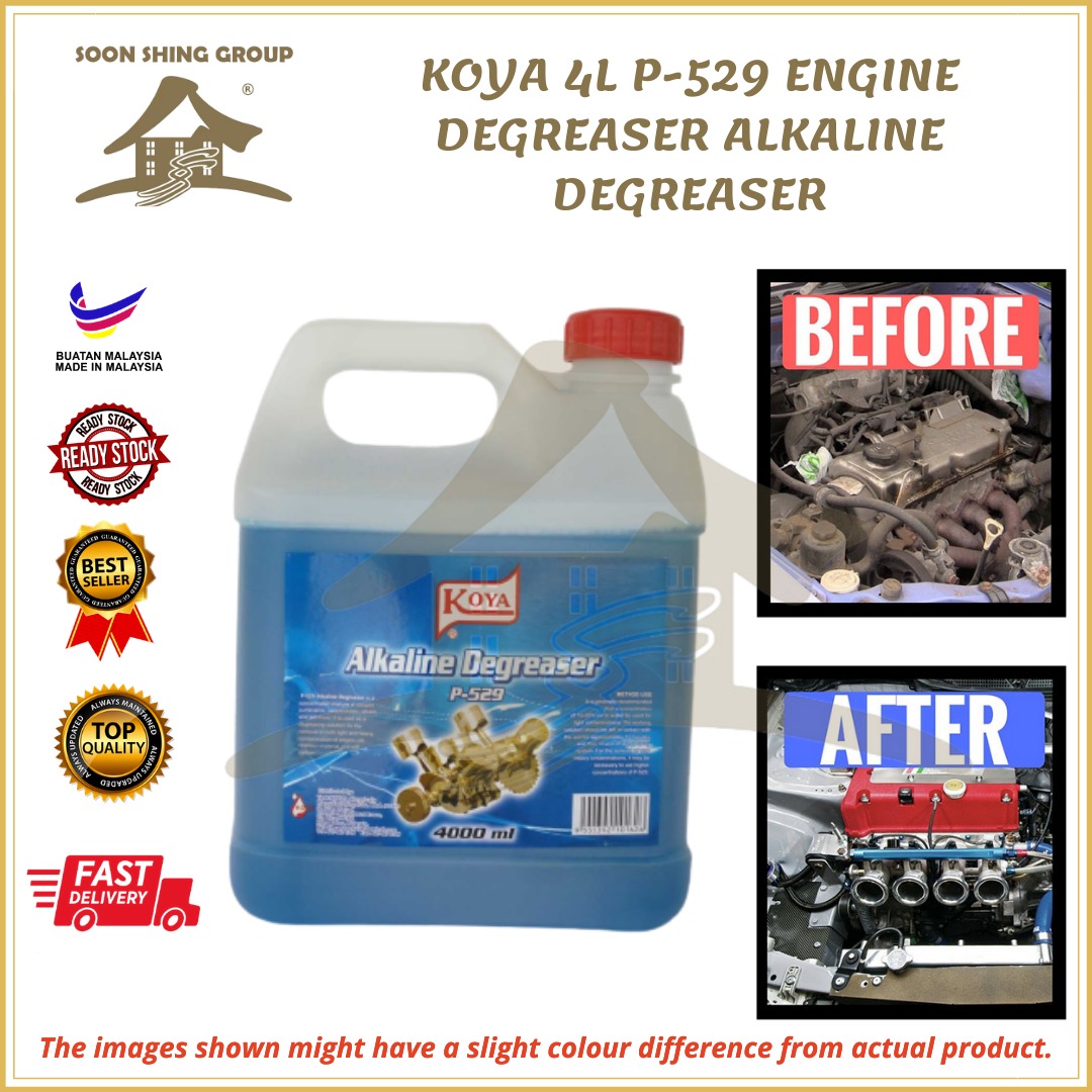 4LT KOYA / USELINK ENGINE DEGREASER (ALKALINE DEGREASER)(KOYA P-529 ...