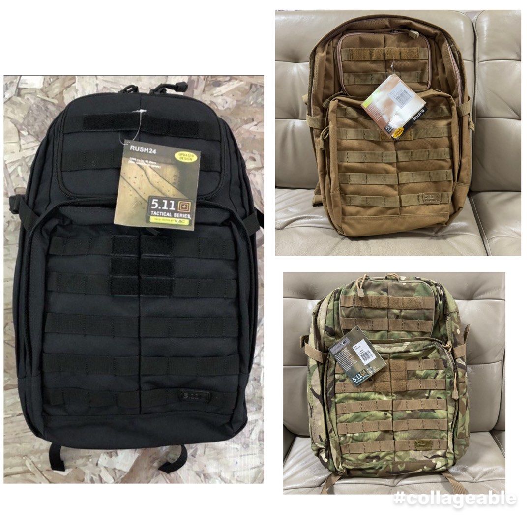 5.11 Tactical Rush 24 Daily Pack / Backpack / Haversack / Color : Black ...