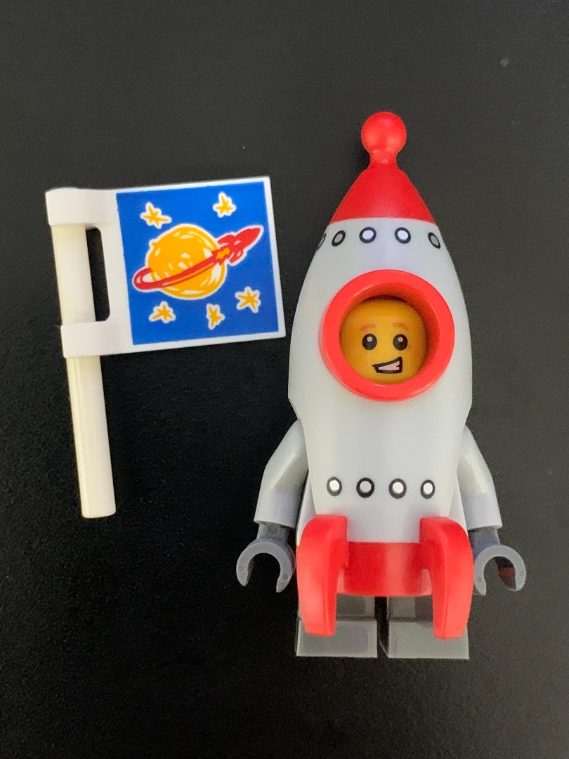 二手 LEGO Rocket Boy COL298 71018 minifigures 人仔 Series 17, 興趣及遊戲, 玩具 ...