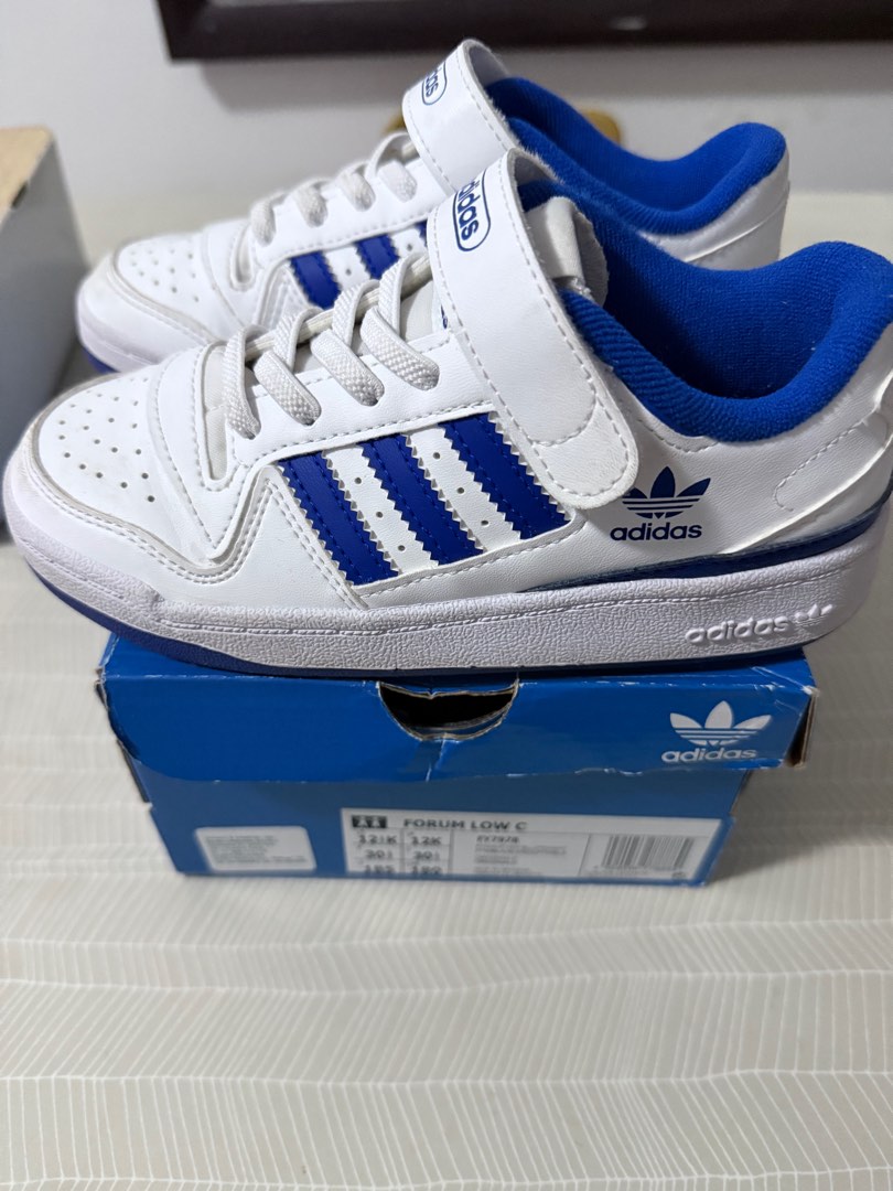 Adidas Forum low kids 12K, Babies & Kids, Babies & Kids Fashion on ...
