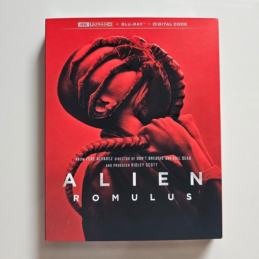 Alien Romulus 4K UHD + Blu-ray + Digital (ready stock, rare embossed ...
