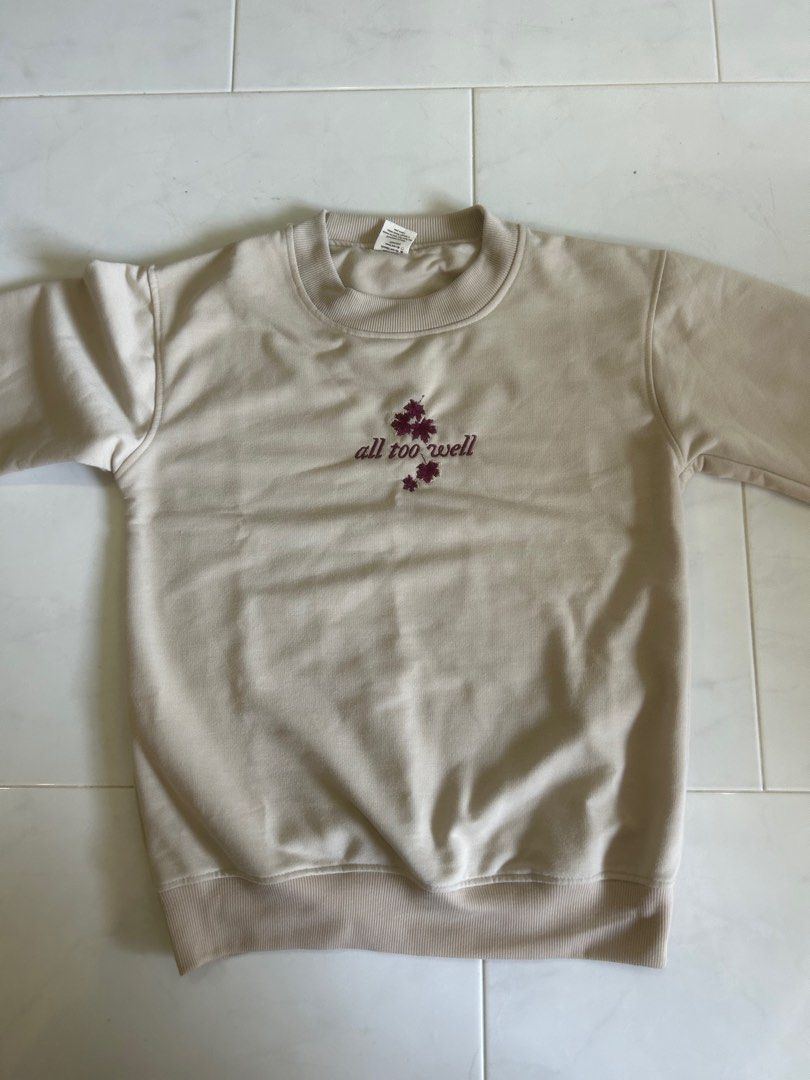 All too well Taylor swift beige sweater, Women's Fashion, Coats ...