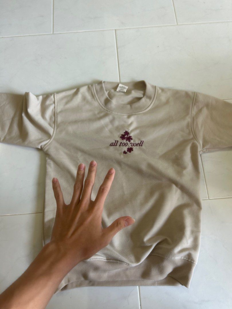 All too well Taylor swift beige sweater, Women's Fashion, Coats ...