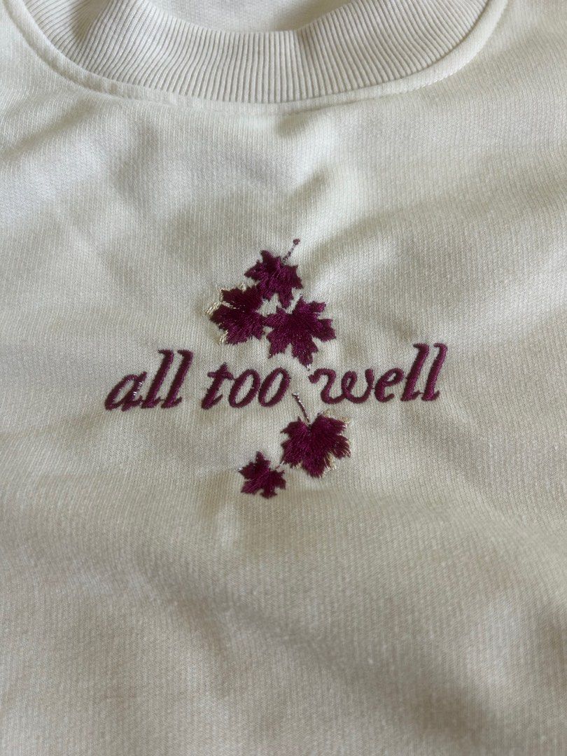 All too well Taylor swift beige sweater, Women's Fashion, Coats ...