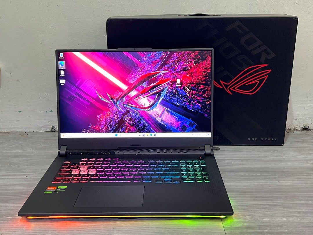 ASUS ROG STRIX G17 AMD RYZEN 9 7845HX 16GB RAM 1TB SSD RTX 4060 2K RESO ...
