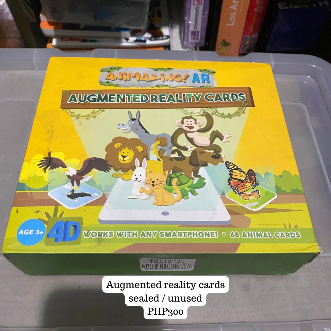 Augmented reality cards, Hobbies & Toys, Toys & Games on Carousell
