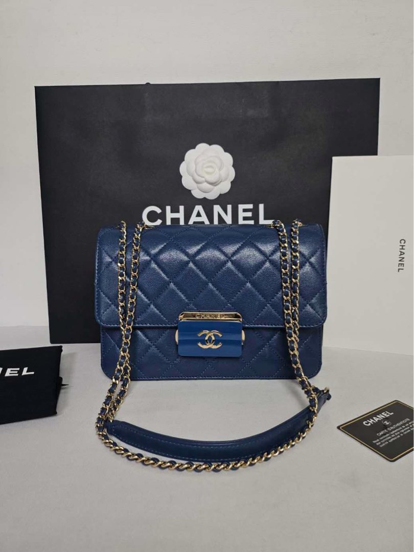Authentic Chanel 2 way bag, Luxury, Bags & Wallets on Carousell