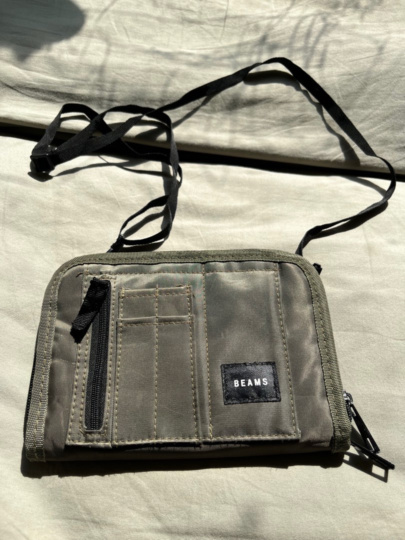 BEAMS MA-1 sling bag, Men's Fashion, Bags, Sling Bags on Carousell