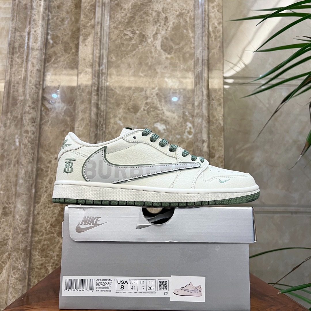 Burberry x Travis Scott x Air Jordan 1 Low Jordan 1, Women's Fashion ...