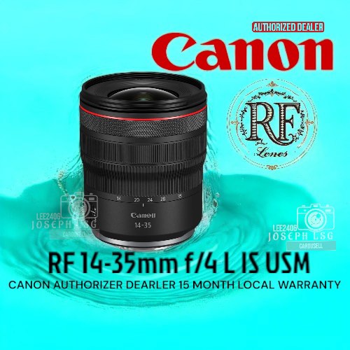 Canon RF 14-35mm f/4 L IS USM (YEAR 2025) |CANON |canon| rf14-35|rf1435 ...