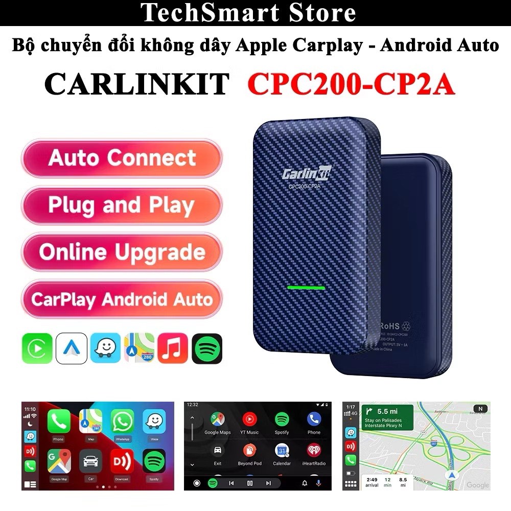 Carlinkit CPC200-CP2A converter turns Android Auto/Carplay into ...