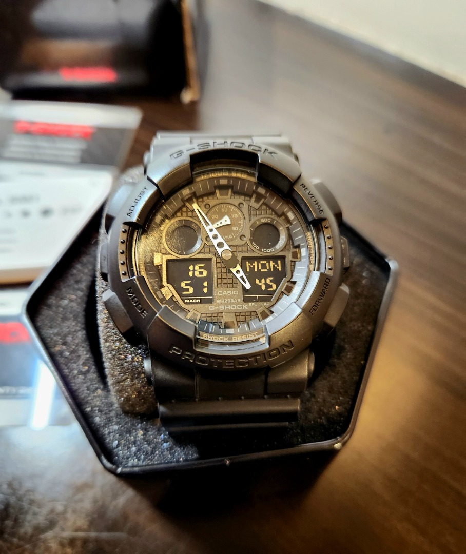 Casio G-Shock Dark Knight Digital Analog Watch , Luxury, Watches on ...