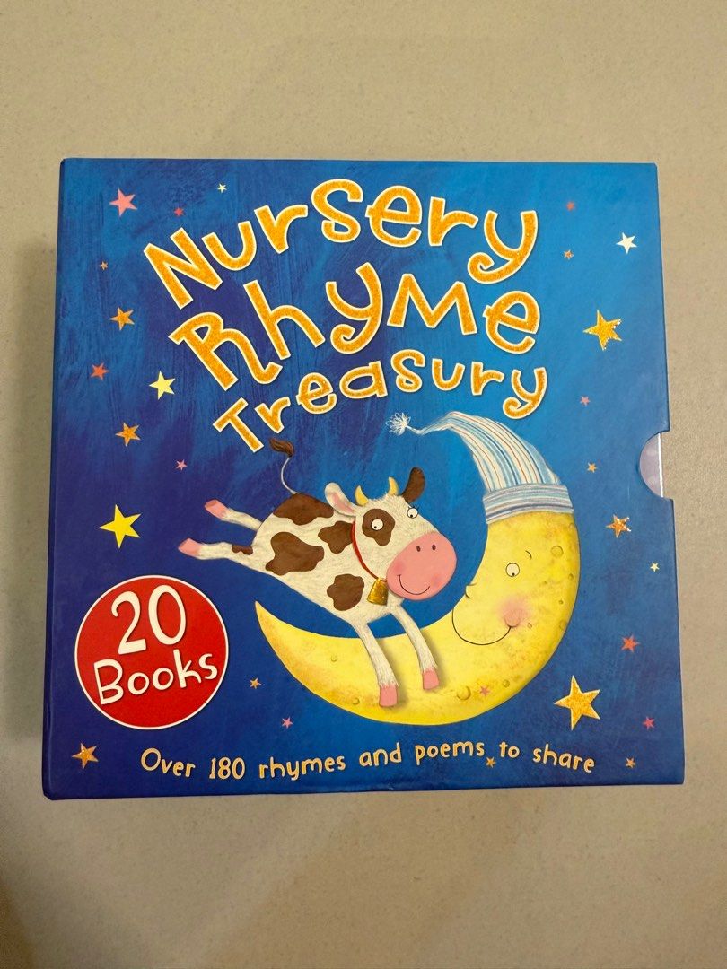 Children Nursery Rhyme Treasury 20 Books Box Set, Hobbies & Toys, Books ...