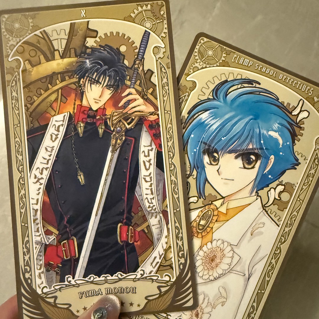 CLAMP Ex Goods | Arcana Card Collection - X Fuma Monou & CLAMP School ...