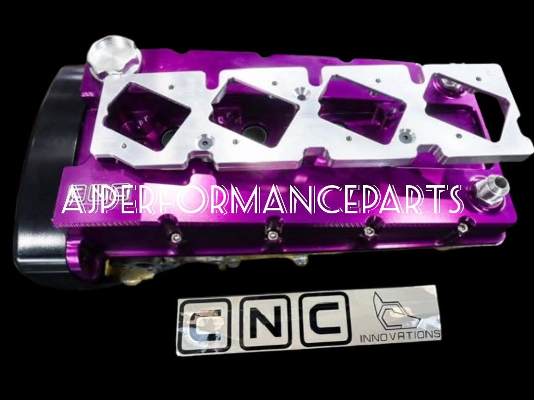 CNC INNOVATIONS BILLET ENGINE VALVE COVER SET ATLANTIC STYLE ANODIZED ...