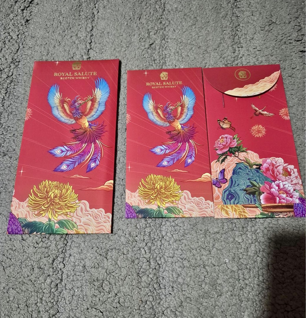 CNY 2025 Snake Year Red Packet Angpow - Royal Salute, Hobbies & Toys ...