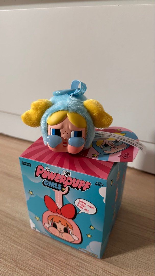 CRYBABY x POWER PUFF GIRL Vinyl Face Blind Box (WTT Bubbles with ...