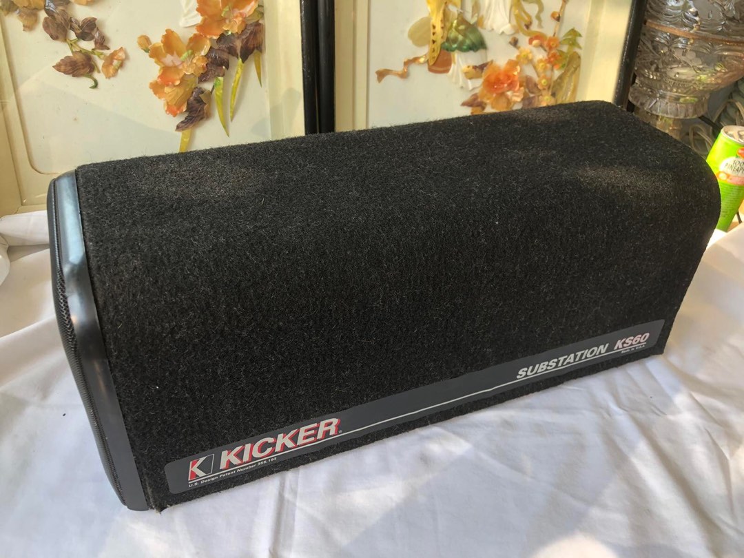 Decluttering Vintage Kicker KS60 Subwoofer made in USA as-is, Audio ...