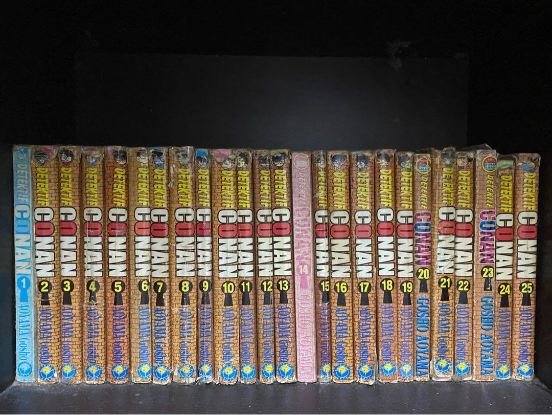 DETECTIVE CONAN Comics Malay (Vol 1-80), Hobbies & Toys, Books ...