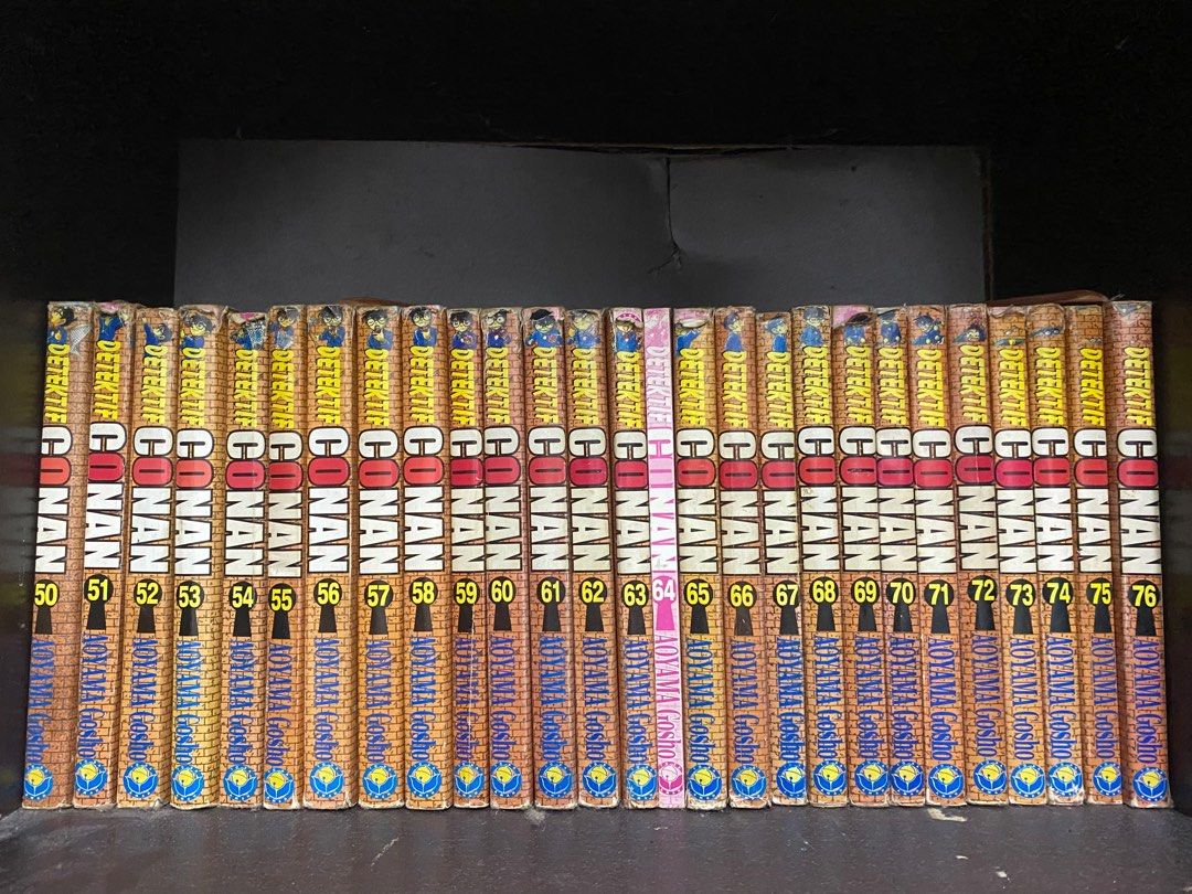 DETECTIVE CONAN Comics Malay (Vol 1-80), Hobbies & Toys, Books ...