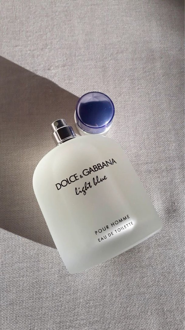 D&G light blue men perfume, Beauty & Personal Care, Fragrance ...