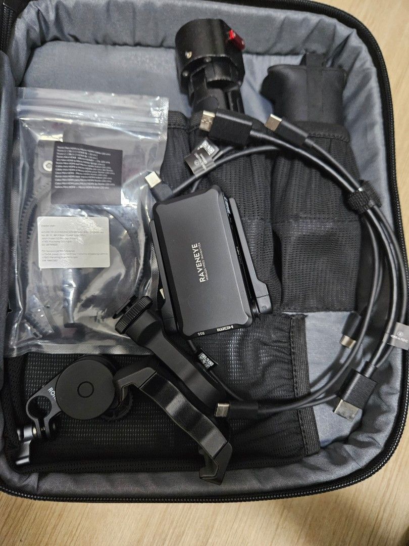 DJI RS3 with raven eye with focus motor, Photography, Drones on Carousell
