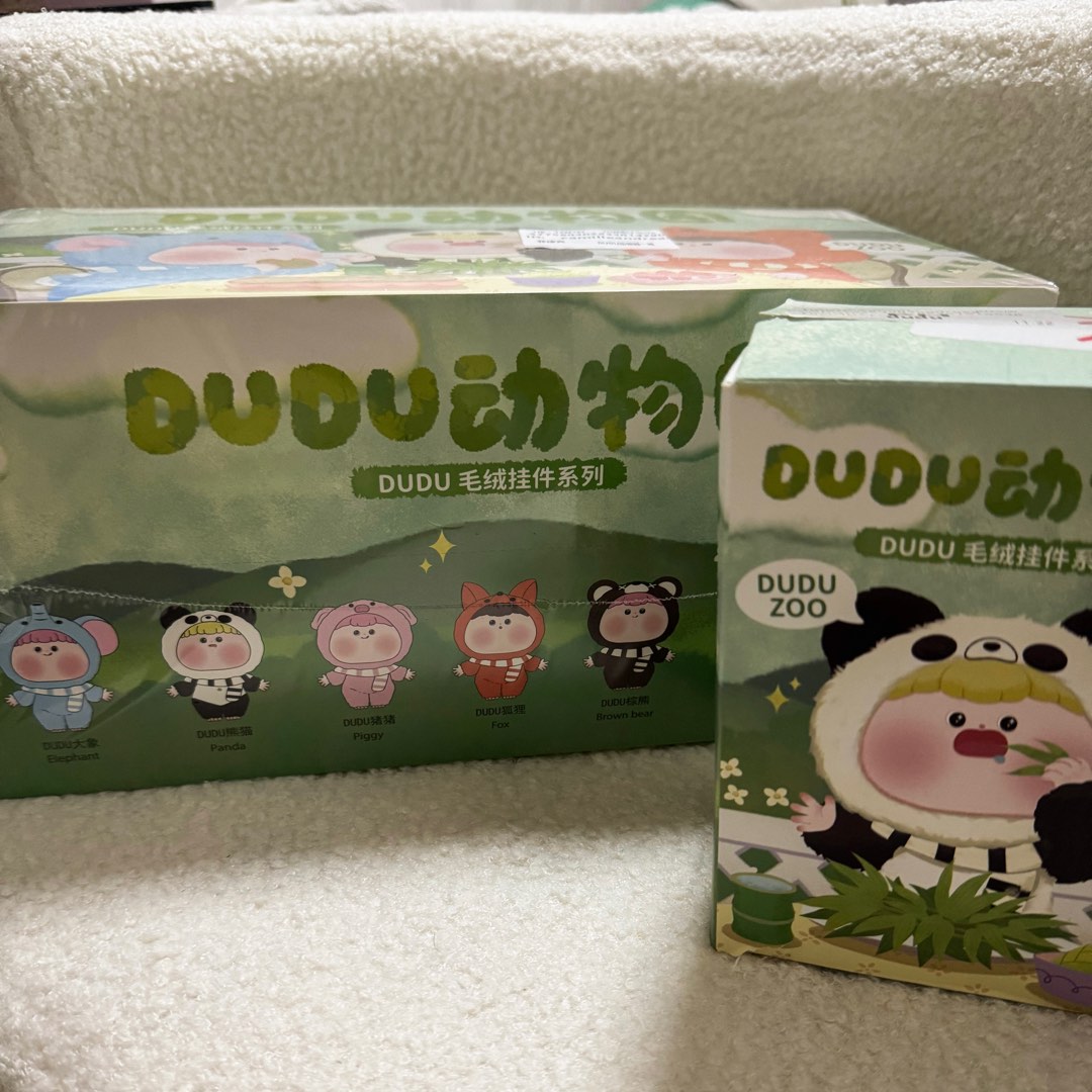DUDU ZOO PLUSH PENDANT [SEALED FULL SET - OPEN FOR TINGI], Hobbies ...