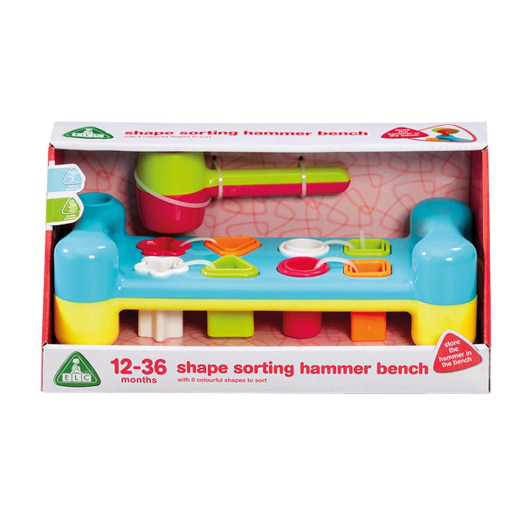 Early Learning Centre (ELC) Shape Sorting Hammer Bench, Babies & Kids ...