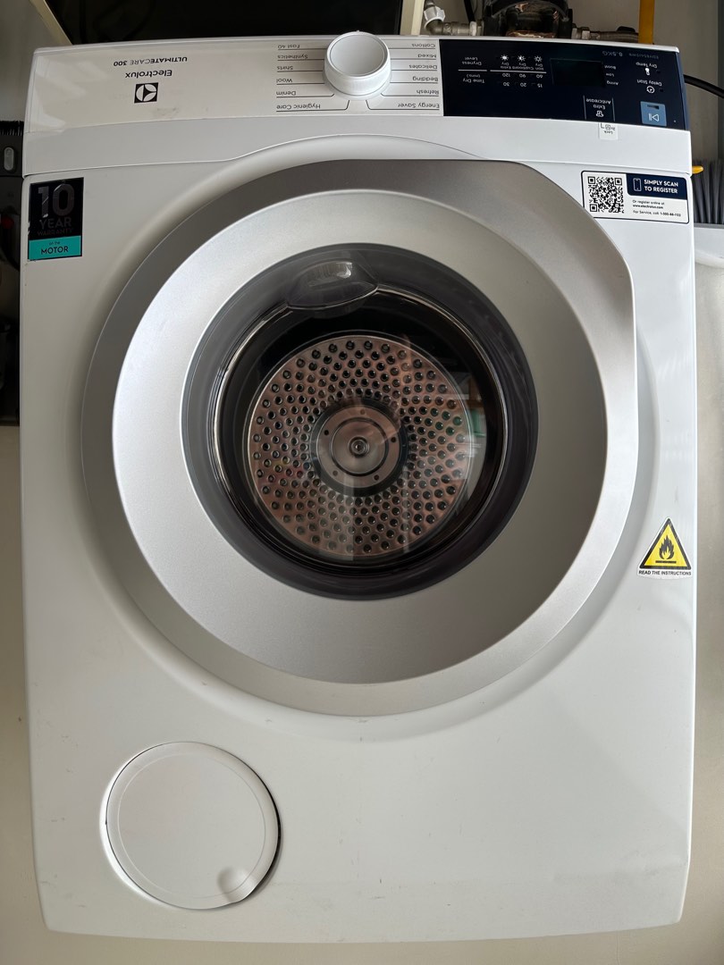 Electrolux Ultimate Care 300 Dryer, TV & Home Appliances, Washing ...