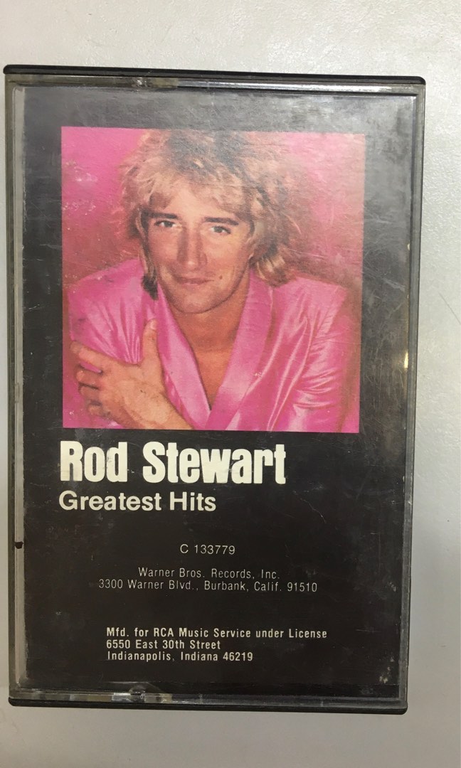 (Eng Cassette ) Rod Stewart greatest hits ( Made in USA), Hobbies ...