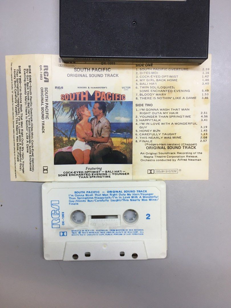 (Eng Cassette) Sound Pacific original soundtrack ( made in Australia ...