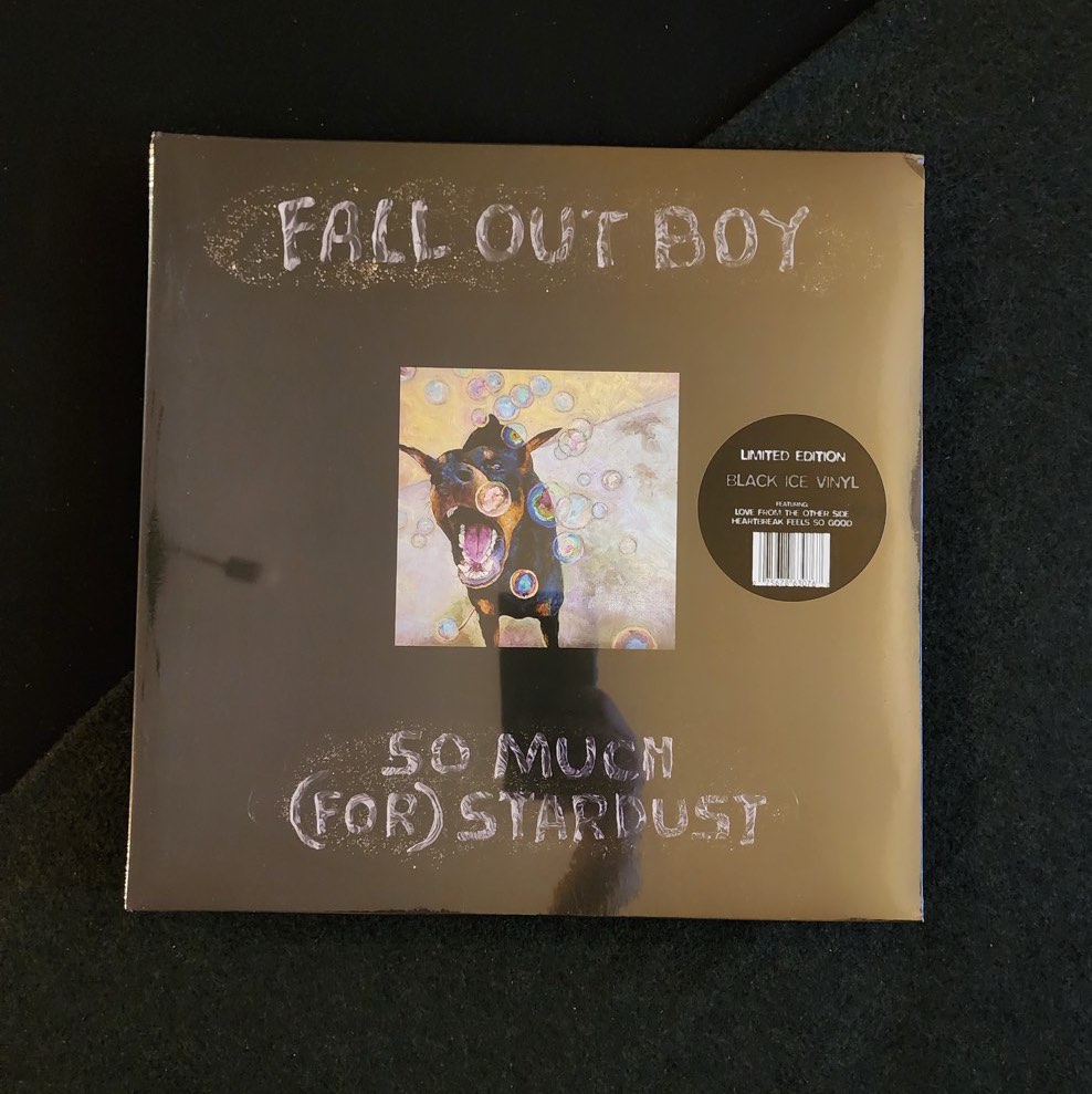 Fall Out Boy - So Much (For) Stardust Limited Edition Black Ice Colored ...