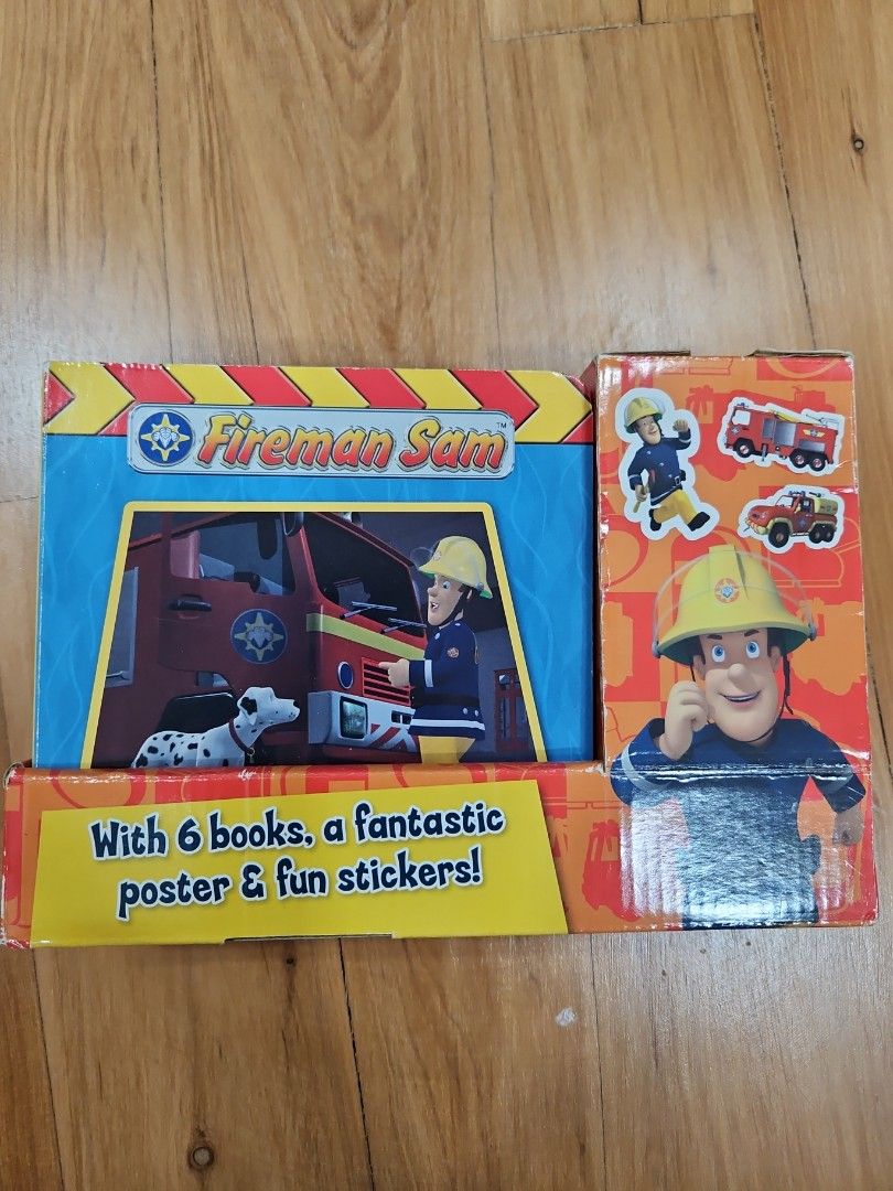 Fireman Sam Book Set, Hobbies & Toys, Books & Magazines, Children's ...