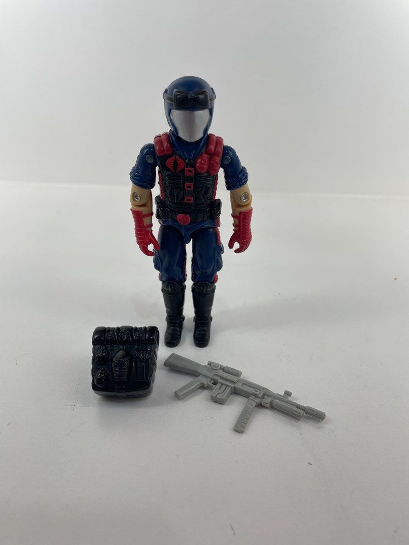 GI joe vintage COBRA VIPER v1 1986 HASBRO FIGURE COMPLETE Infantry ...