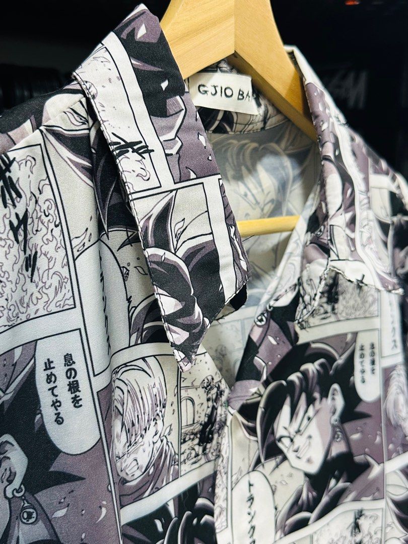 GJIO BAIN COMIC DRAGON BALL (FUTURE TRUNKS VS BLACK GOKU) SHIRT, Men's ...
