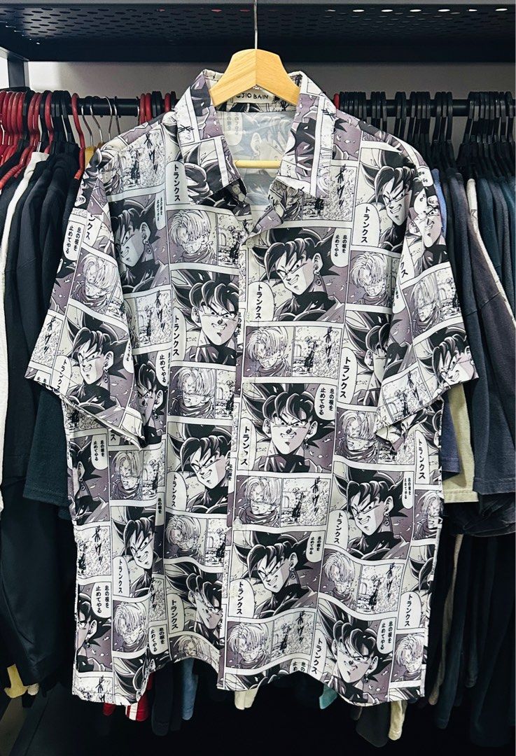 GJIO BAIN COMIC DRAGON BALL (FUTURE TRUNKS VS BLACK GOKU) SHIRT, Men's ...