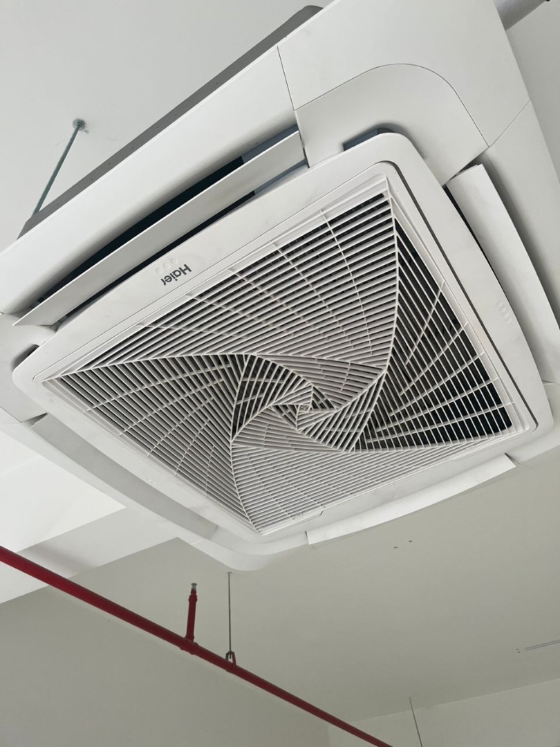 Haier 3.0hp Ceiling Cassette Aircond 1U30hh3QAA Non Inverter Air ...