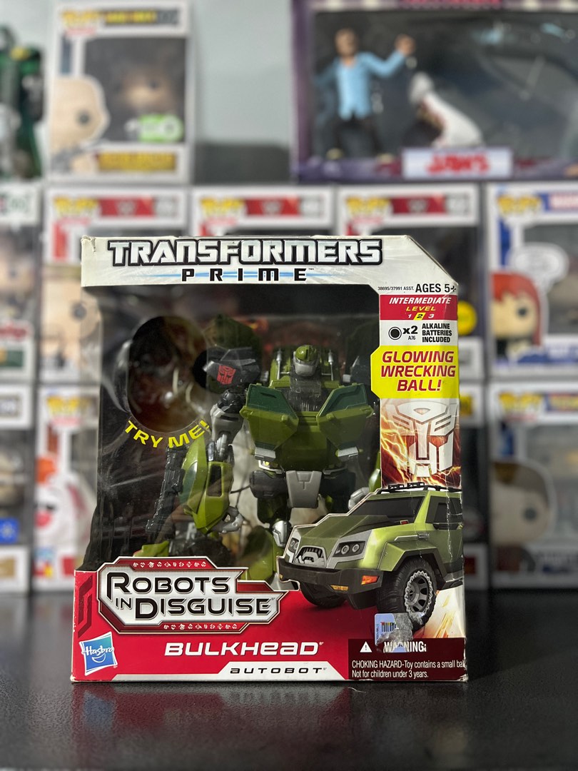 Hasbro Transformers Prime Robots in Disguise Bulkhead, Hobbies & Toys ...