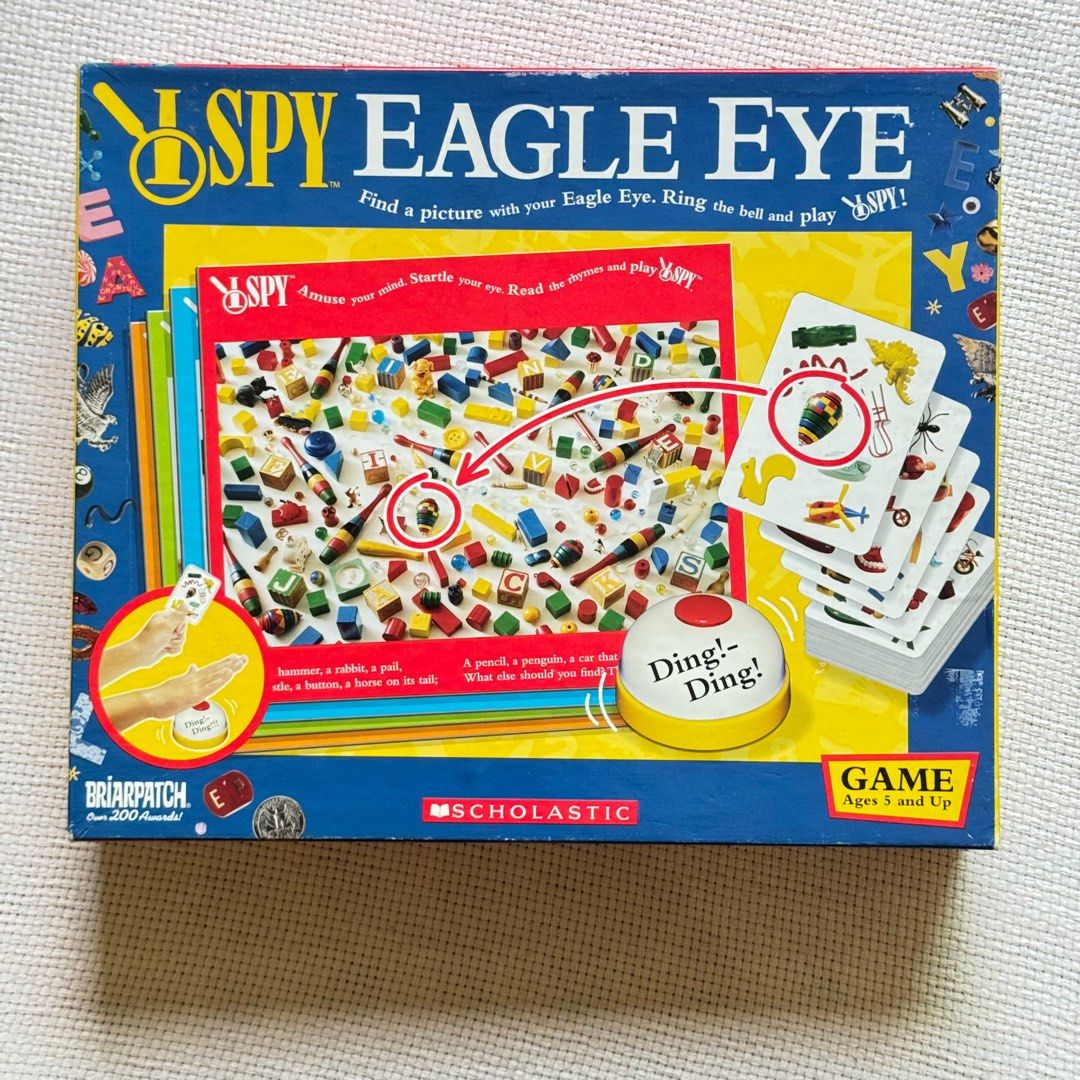 I Spy Eagle Eye Board Game, Hobbies & Toys, Toys & Games on Carousell