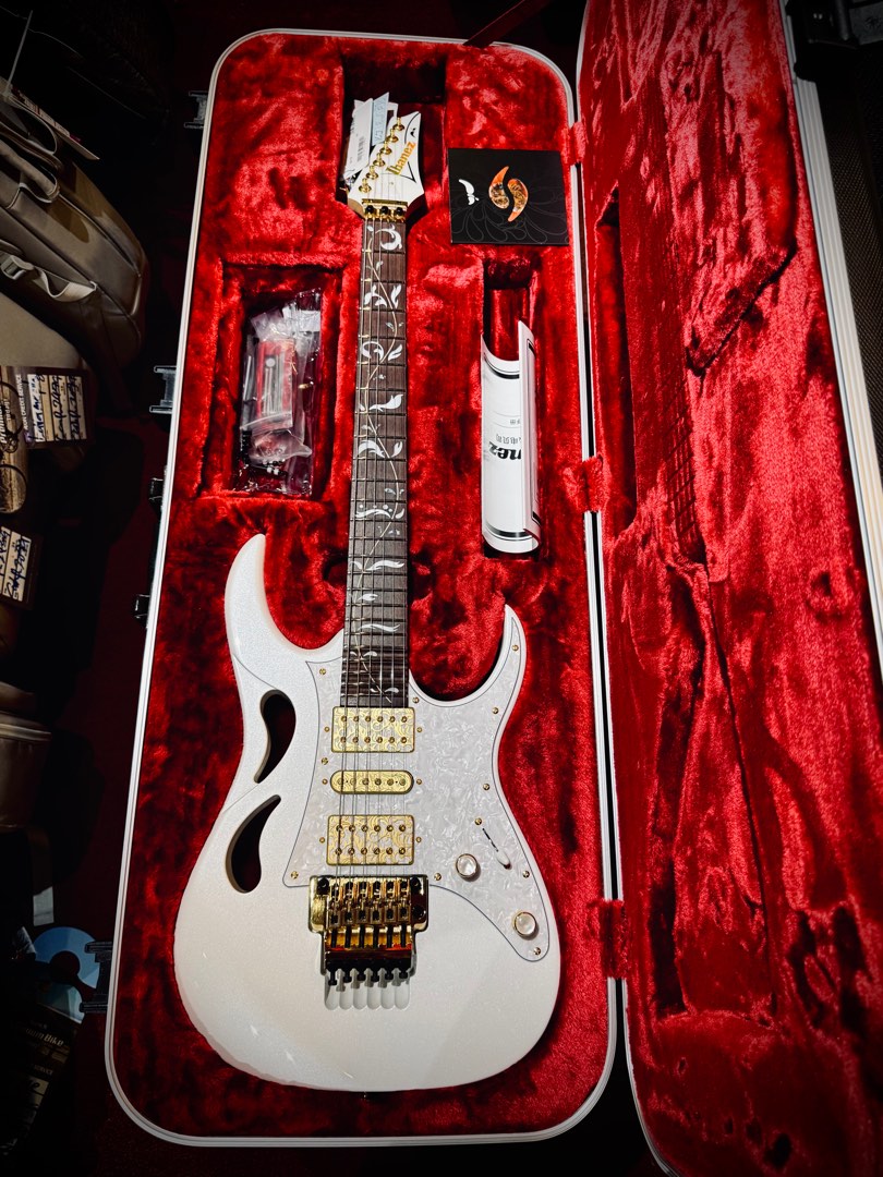 Ibanez Steve Vai Signature PIA3761 Electric Guitar w/Case - Stallion ...