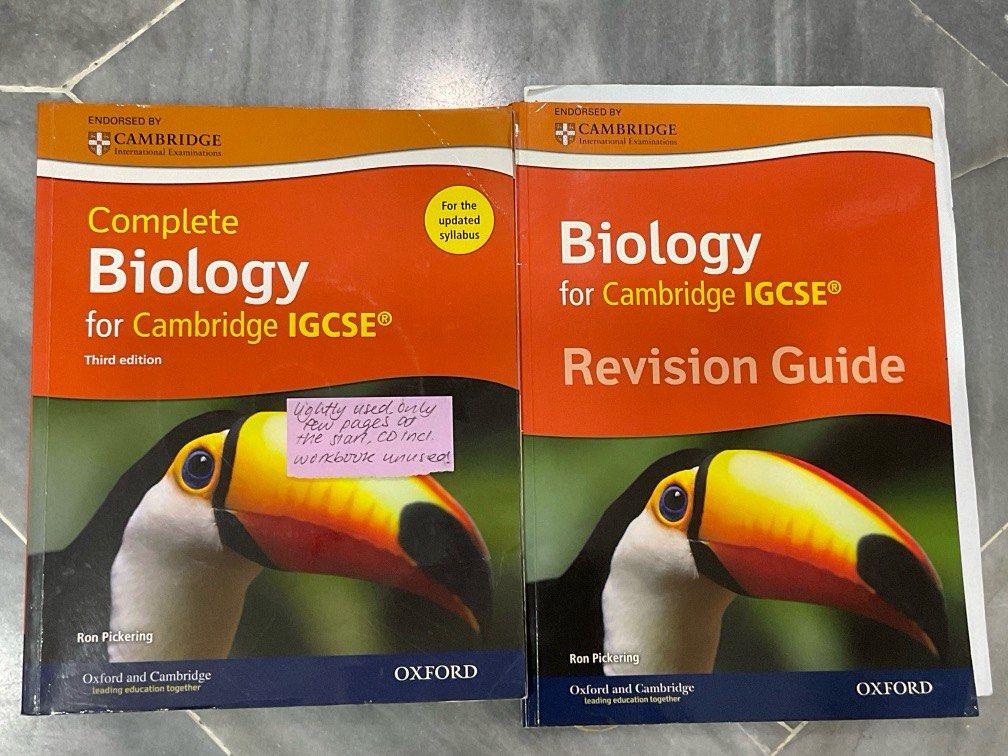 IGCSE BIOLOGY COURSEBOOK & REVISION GUIDE, Hobbies & Toys, Books & Magazines, Textbooks on Carousell