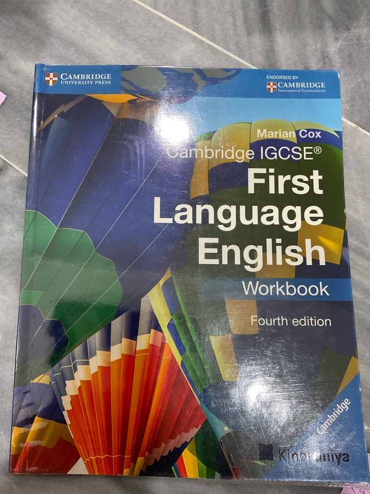 IGCSE first language English workbook, Hobbies & Toys, Books ...