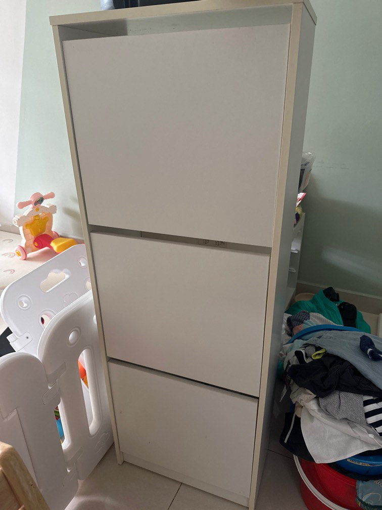 IKEA BISSA shoe racks, Furniture & Home Living, Furniture, Shelves ...