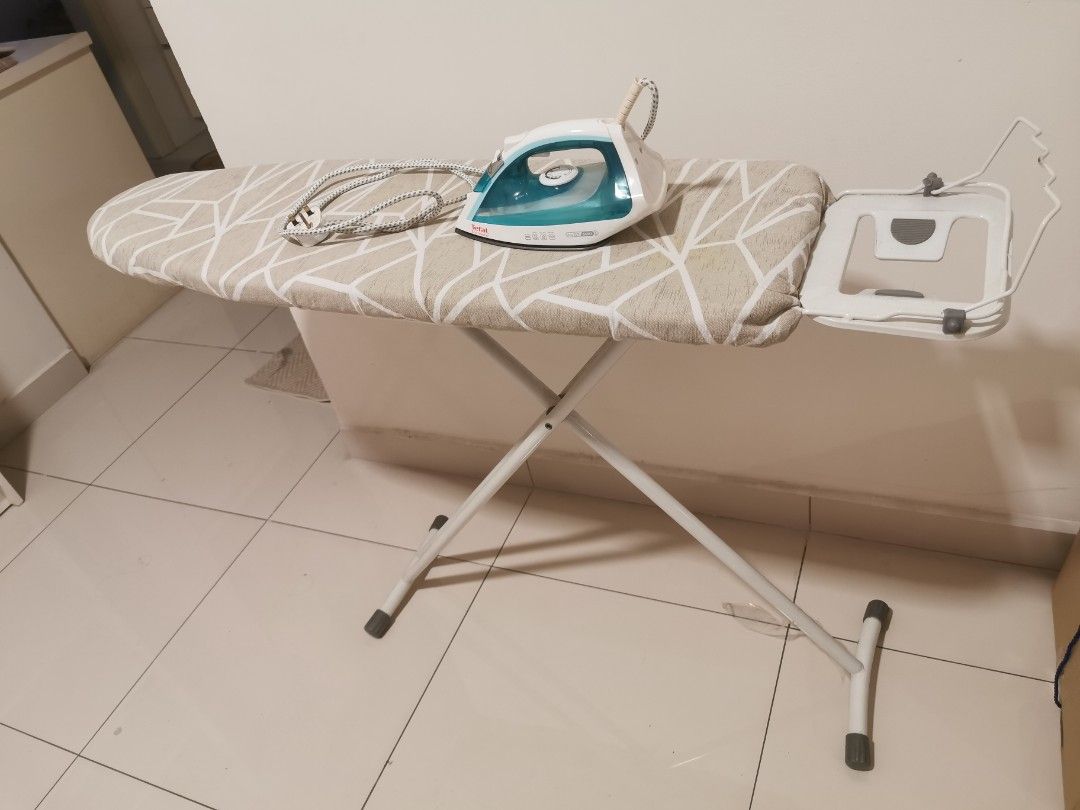 Iron and ironing board, Furniture & Home Living, Cleaning & Homecare ...