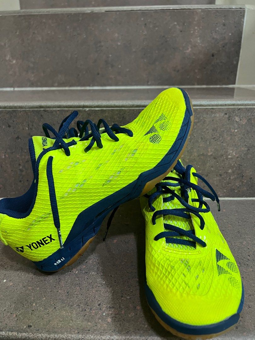Kasut badminton Yonex Power Cushion Aerus MX Bright Yellow Men ...