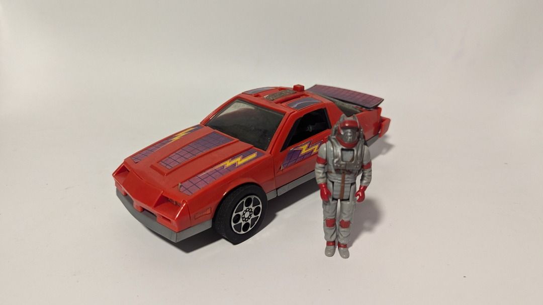 Kenner M.A.S.K. THUNDERHAWK Cheverolet CAMARO IROC-Z with action figure ...